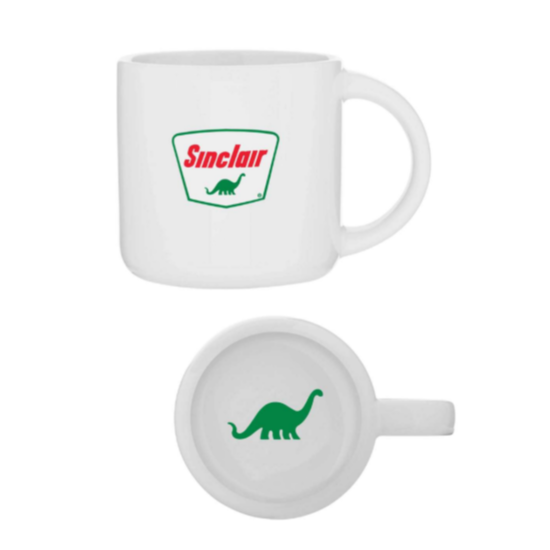 Sinclair 14 OZ White Ceramic Mug – Sinclair DINO Store